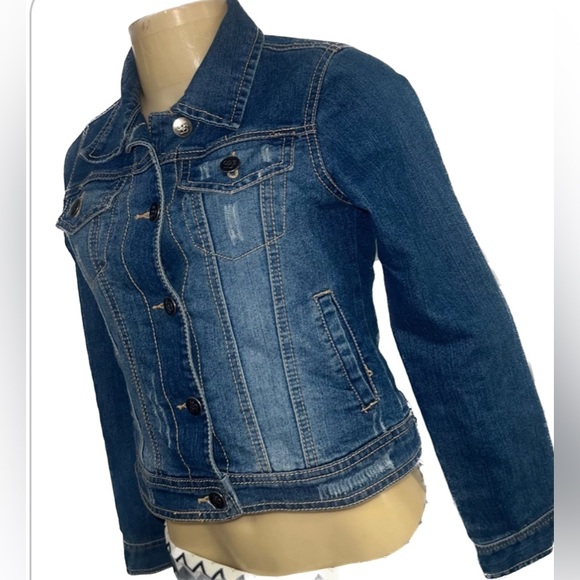 Place | Jackets & Coats | Place Jean Jacket Xl4 Junior | Poshmark